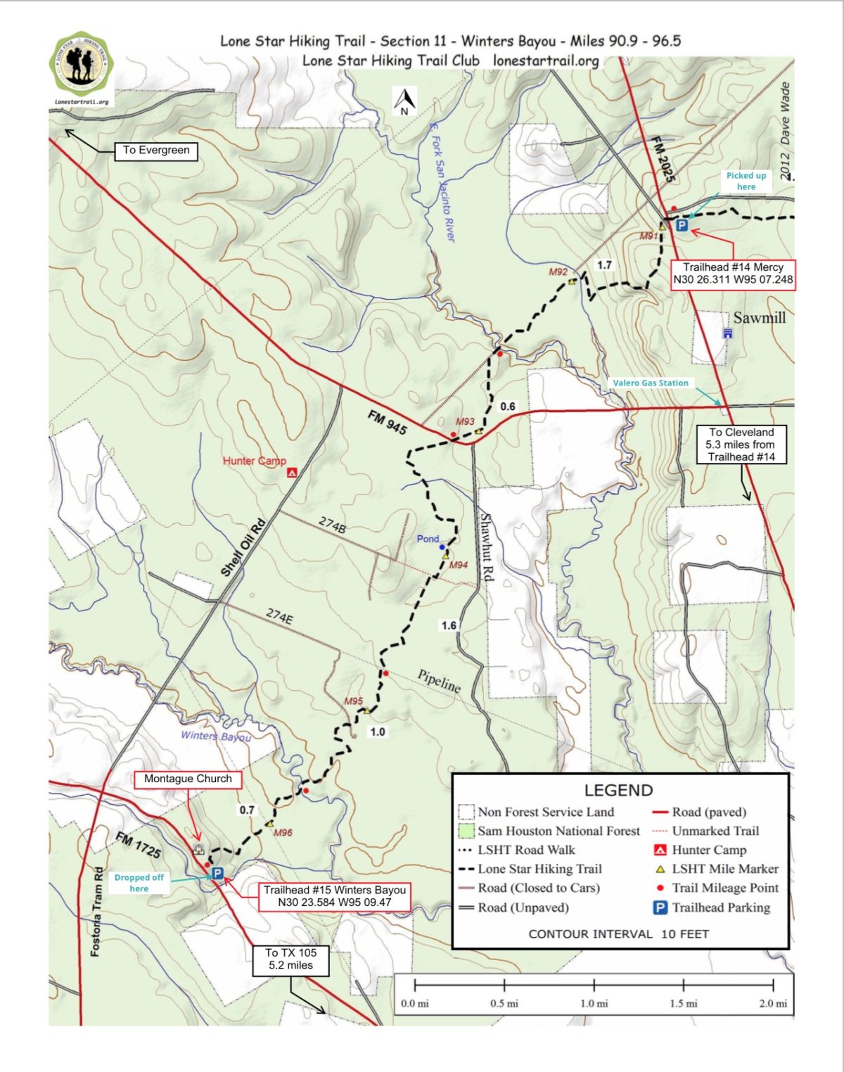 Lone Star Hiking Trail Section Hike – clintwesly